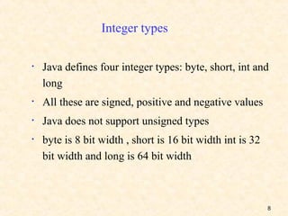Data types | PPT