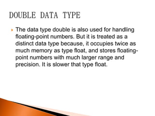 Datatypes | PPT