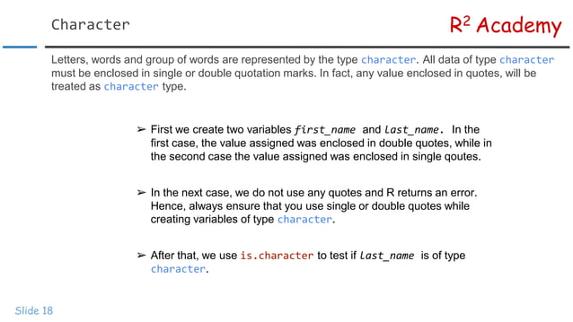 R Programming Variables And Data Types Pptx Programming Languages 2898