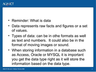 Data types | PPT