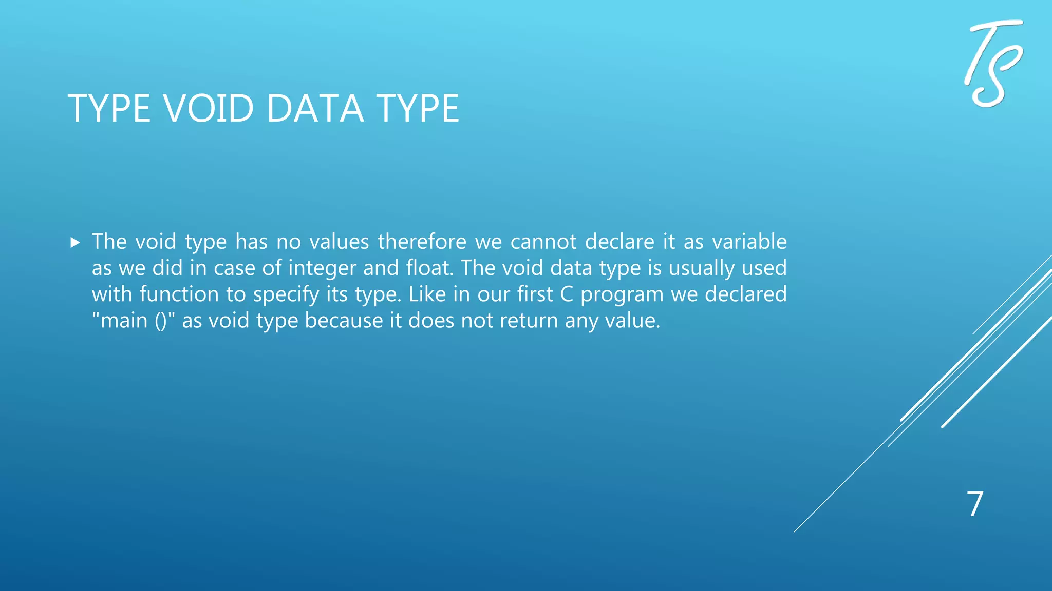 Data types in C | PPTX