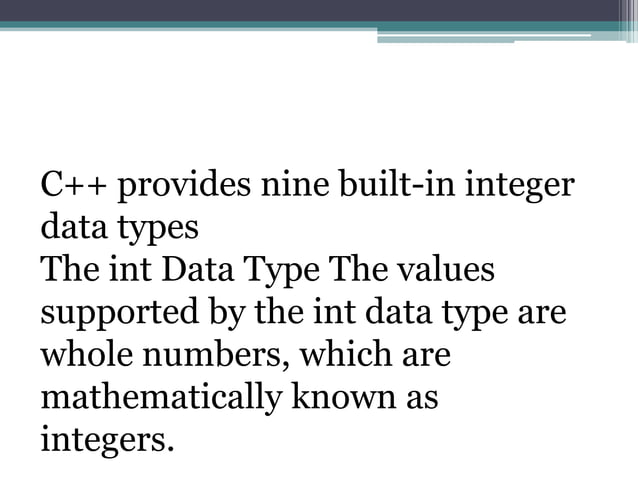 Data Types | PPT