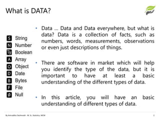 DATA Types | PPT