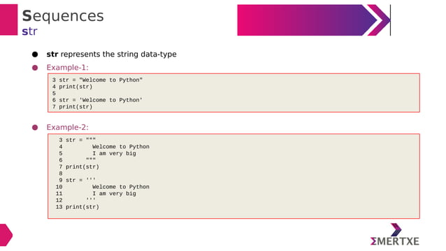 Python : Data Types | PDF | Programming Languages | Computing