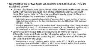 Four data types Data Scientist should know | PPTX | Science