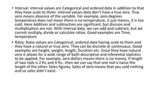 Four data types Data Scientist should know | PPTX | Science