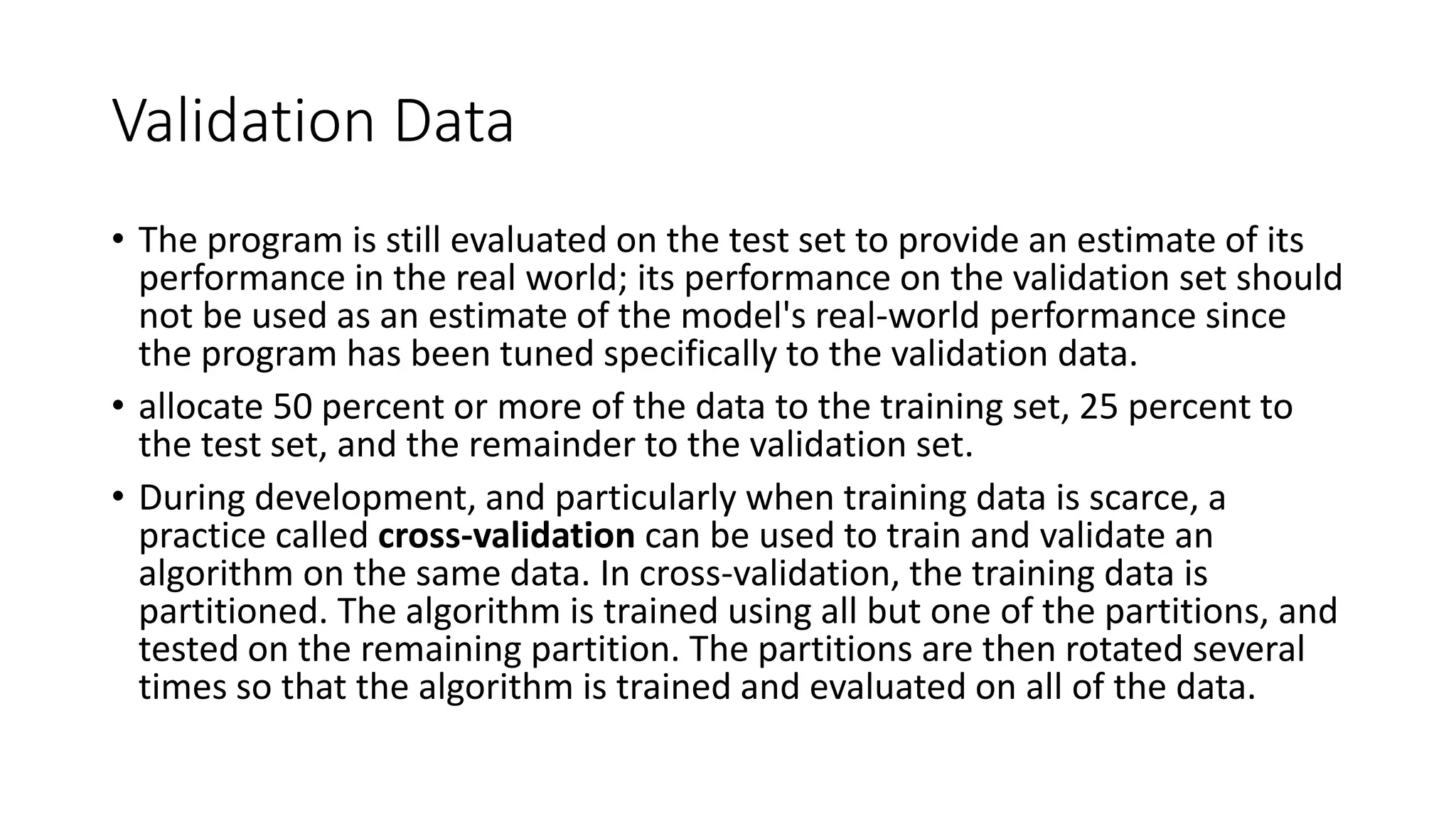 supervised and unsupervised learning | PPTX