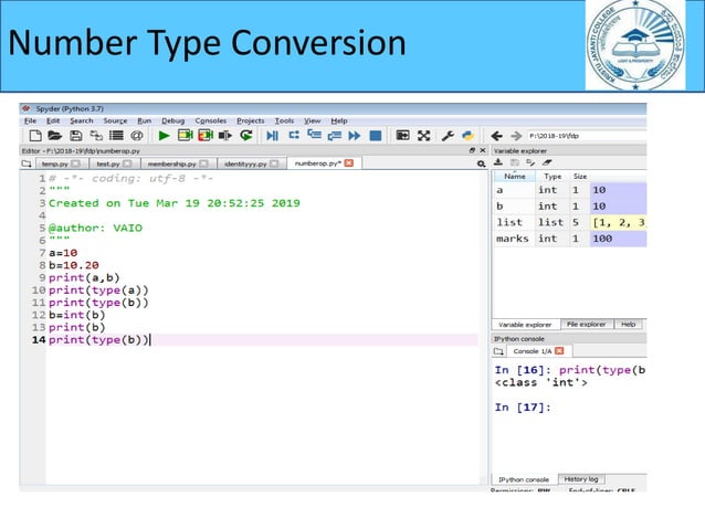 Introduction to python | PPT