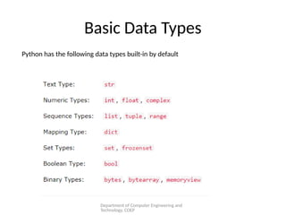 data types in Computer Science Language C++ | PPT