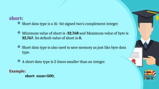 This is a python data types ppt it is used for bca student also | PPTX