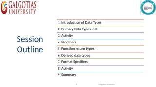 Data Types with full reference from basic types to advance level | PPTX