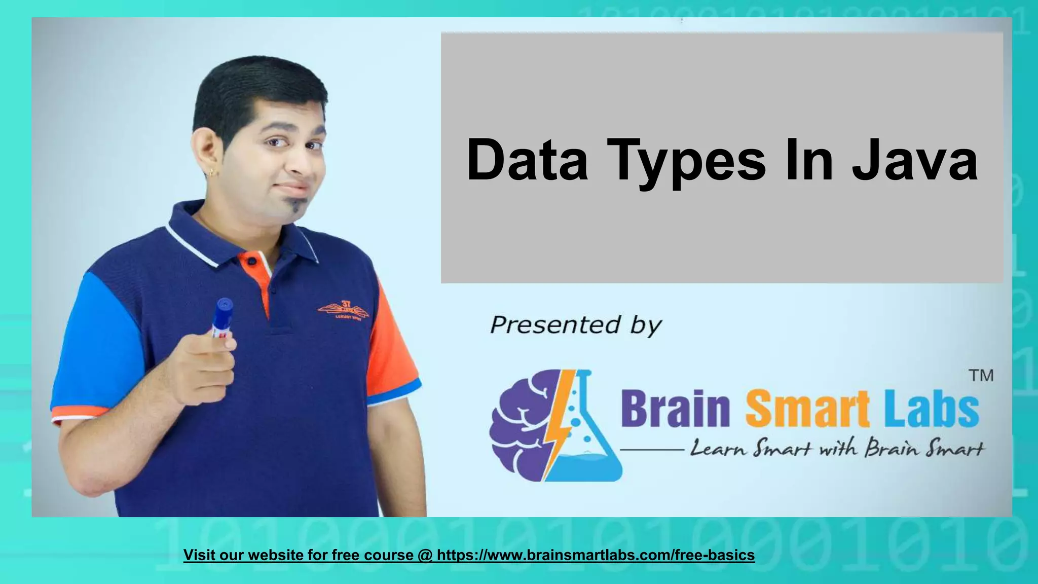 Data types - brainsmartlabs | PPT