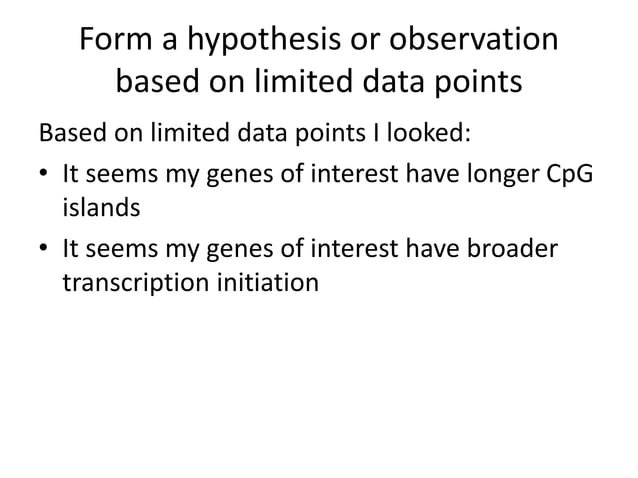 Data analysis patterns, tools and data types in genomics | PPT