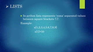Data types and operators | PPTX | Programming Languages | Computing
