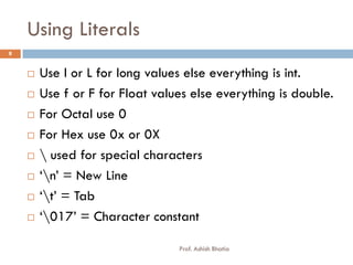 Data types and operators and statements | PPT