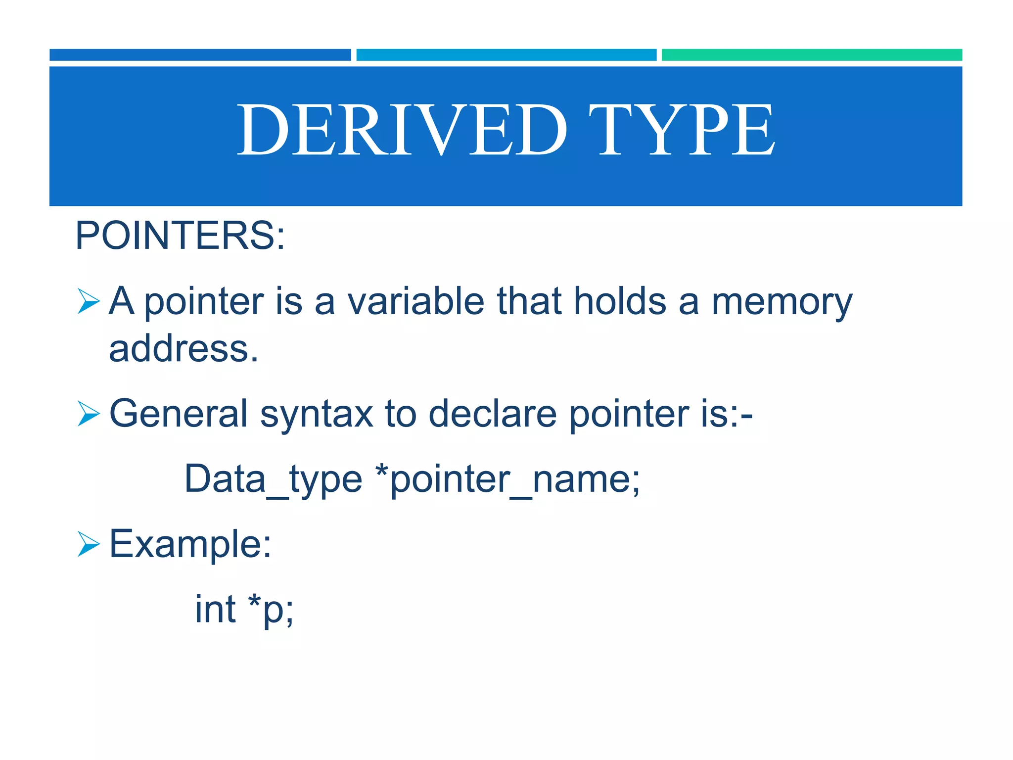 Data types in c++ | PPTX