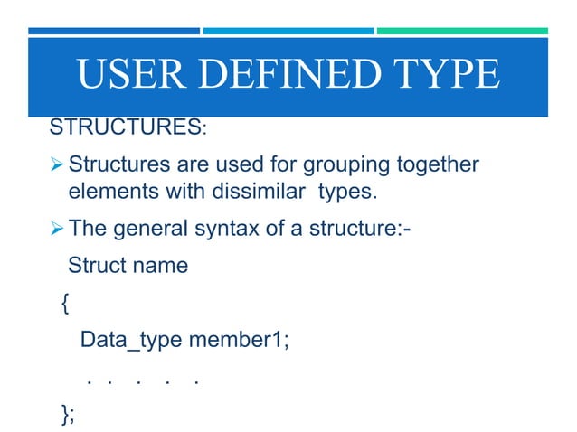 Data types in c++ | PPTX | Programming Languages | Computing