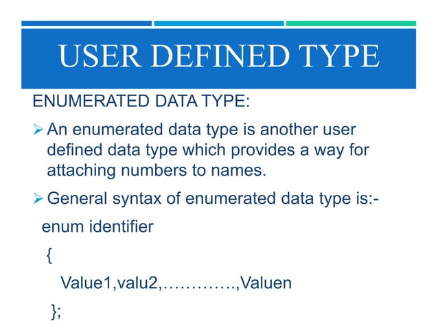 Data types in c++ | PPTX | Programming Languages | Computing