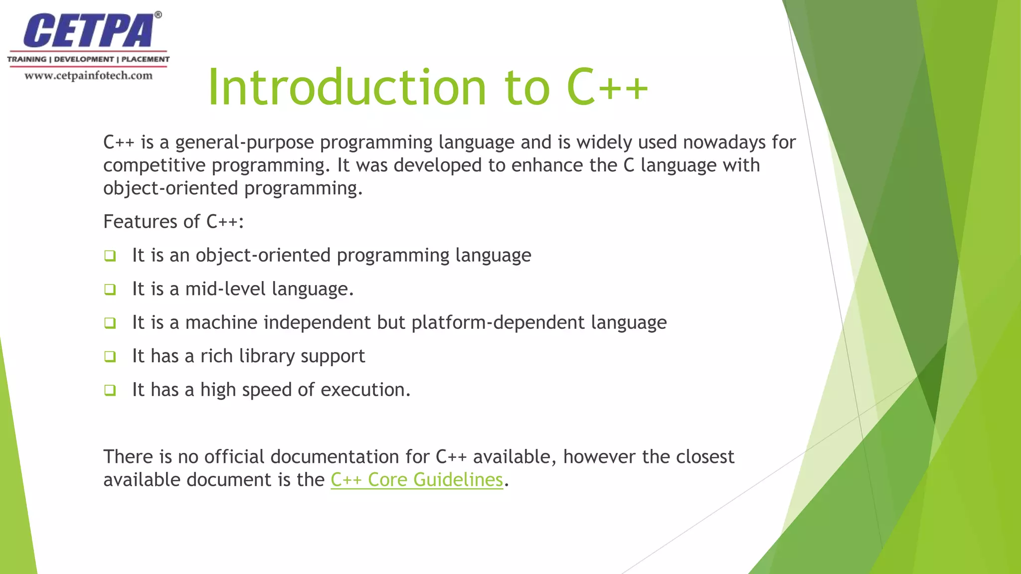 Datatypes in C++.pptx | Free Download