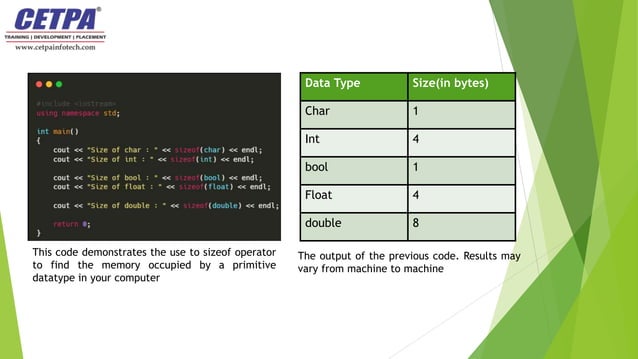 Datatypes in C++.pptx | Free Download