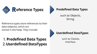 Data Types in C# OnlineTraining in Nareshit | PPT