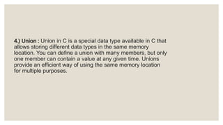 DATA TYPES IN C Language.pptx