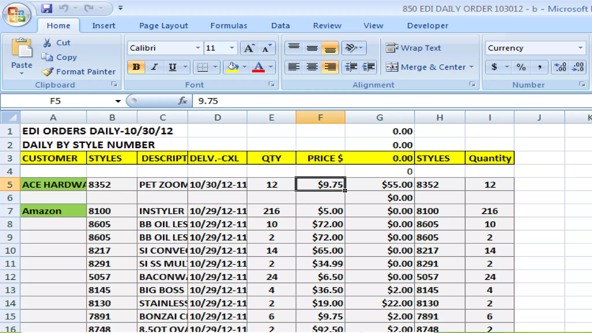 Data types in excel | PPTX