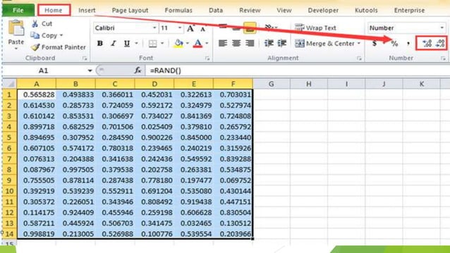 Data types in excel | PPTX | Business Accounting & Finance | Business