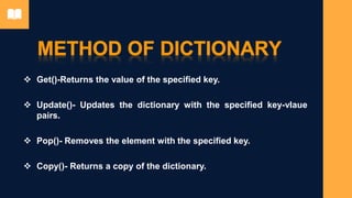 Data types in python | PPTX