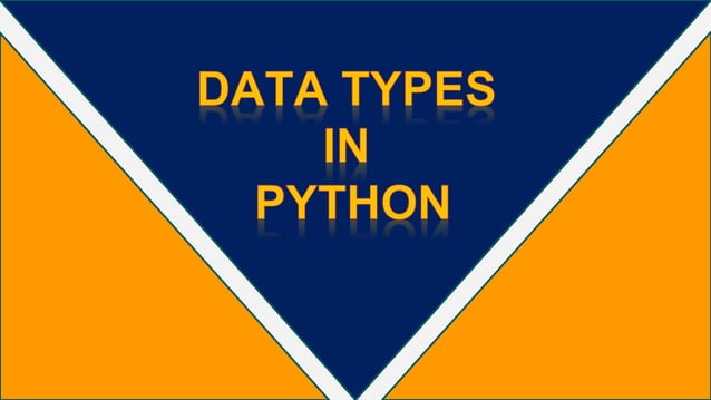 Data types in python
