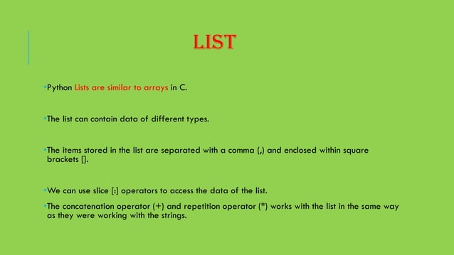 Datatypes In Pythonpdf 0075