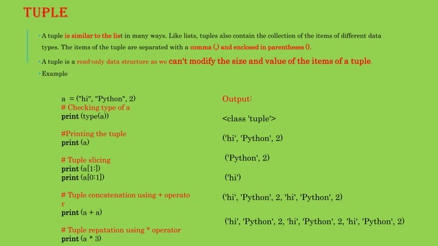 Datatypes In Pythonpdf Programming Languages Computing