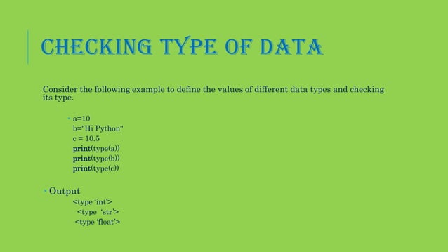 Datatypes in Python.pdf | Programming Languages | Computing