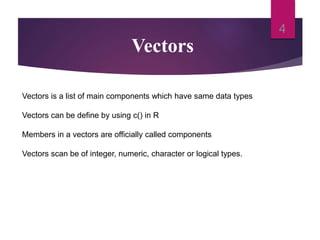 Data types in r | PPTX