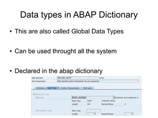 Data types & object | ODP | Programming Languages | Computing