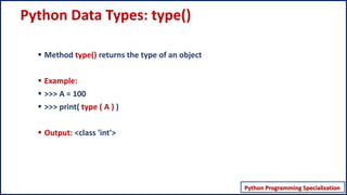 Python Data types properties | PDF