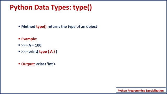Python Data types properties | PDF