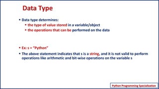 Python Data types properties | PDF
