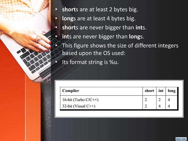 Data types slides by Faixan | PPT
