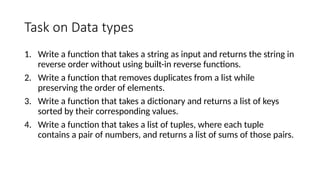 data type taskFace Detection using Machine Learning .pptx