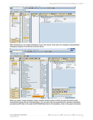 Data upload from flat file to business intelligence 7.0 system | PDF