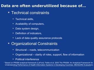 Data utilization presentation conference 2010 | PPT