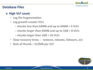 Datavail Health Check | PDF