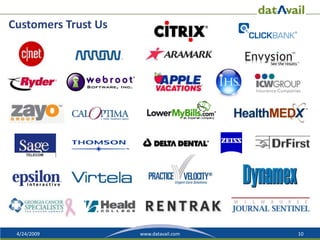 datAvail Customer Overview | PPT