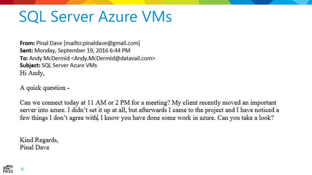 Backup and Restore SQL Server Databases in Microsoft Azure | PPT