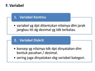 Data & variabel | PPTX