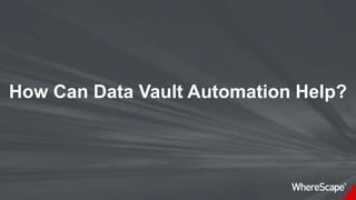 Data Vault 2.0 DeMystified with Dan Linstedt and WhereScape | PPT