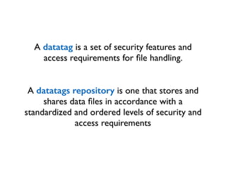 Dataverse, Cloud Dataverse, and DataTags | PDF