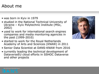 Building an electronic repository and archives on Dataverse in the ...