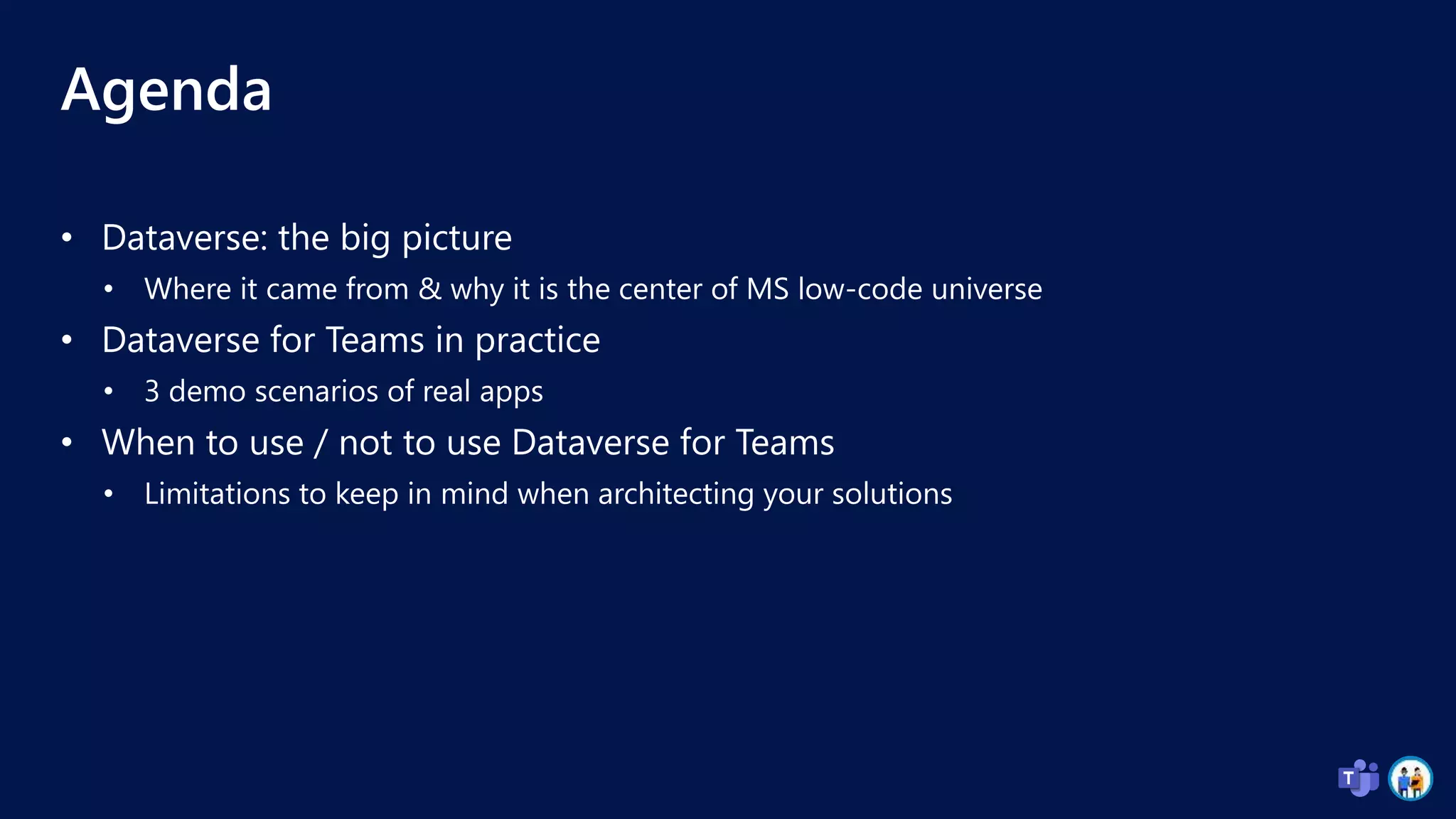 Dataverse meets Teams: low code app opportunities for everyone | PPTX